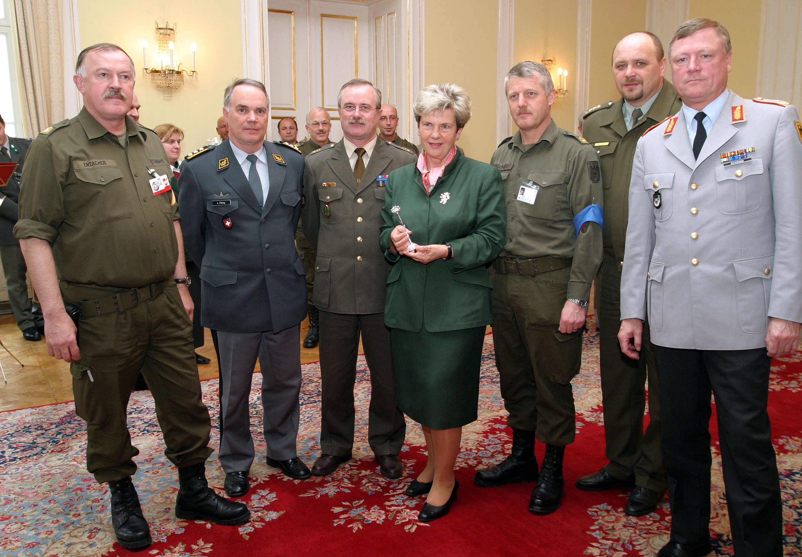 Grazer Burg im Zeichen höchster Militärs - Kommunikation - Land Steiermark