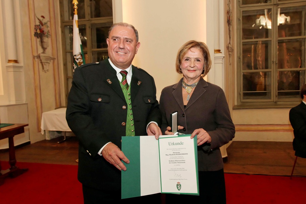 Verleihung von Goldenen Ehrenzeichen - Kommunikation - Land Steiermark