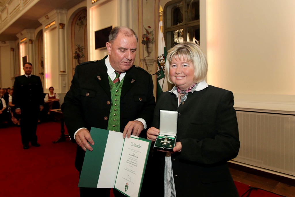 Verleihung von Goldenen Ehrenzeichen - Kommunikation - Land Steiermark