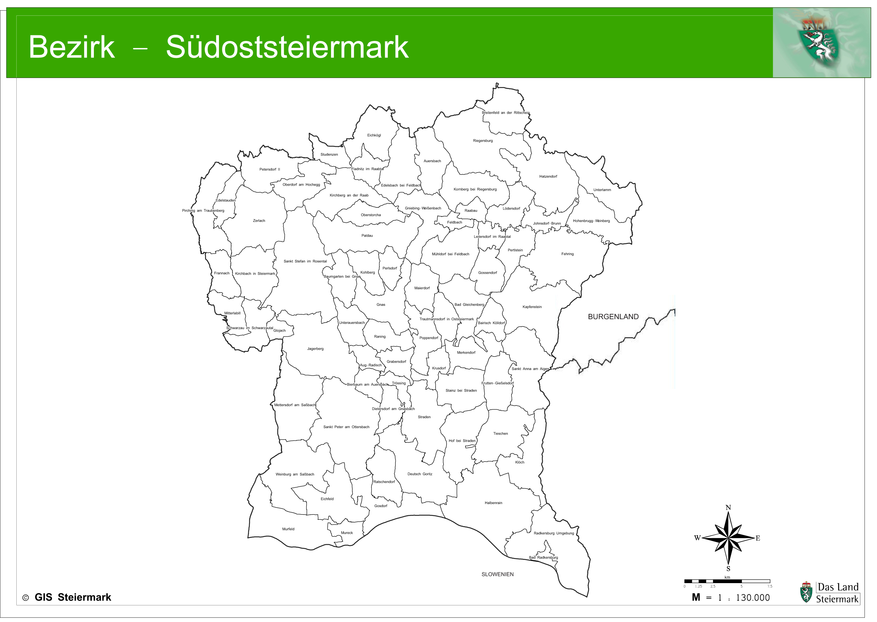 Neuer Bezirk Südoststeiermark ist auf Schiene - Kommunikation - Land ...