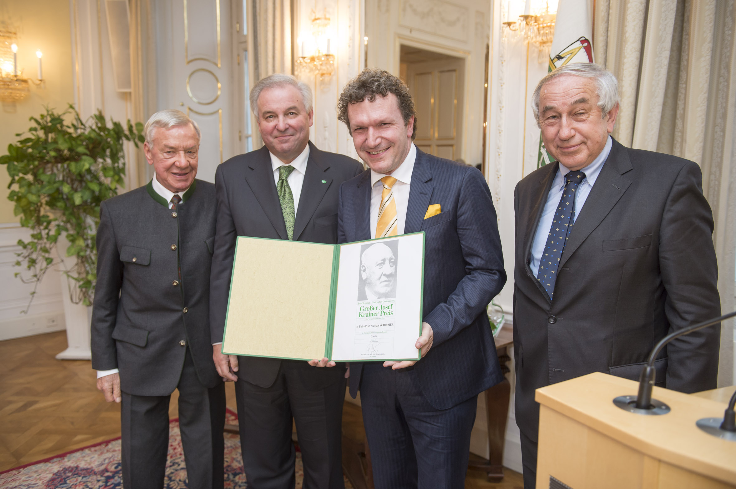 Josef Krainer-Preise 2014 überreicht - Kommunikation - Land Steiermark