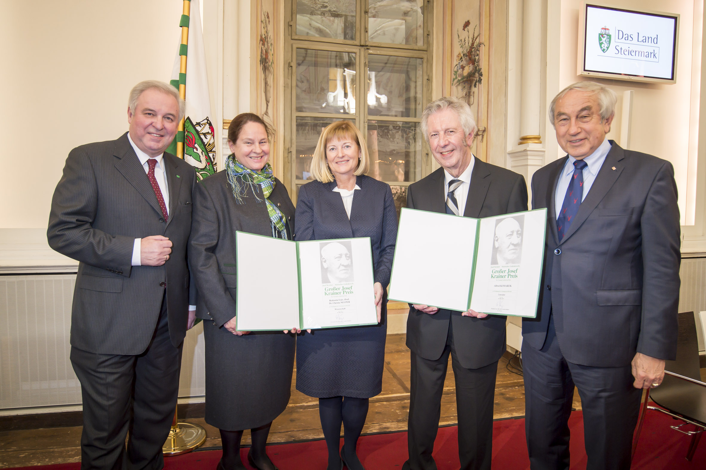 Josef Krainer-Preise 2017 überreicht - Kommunikation - Land Steiermark