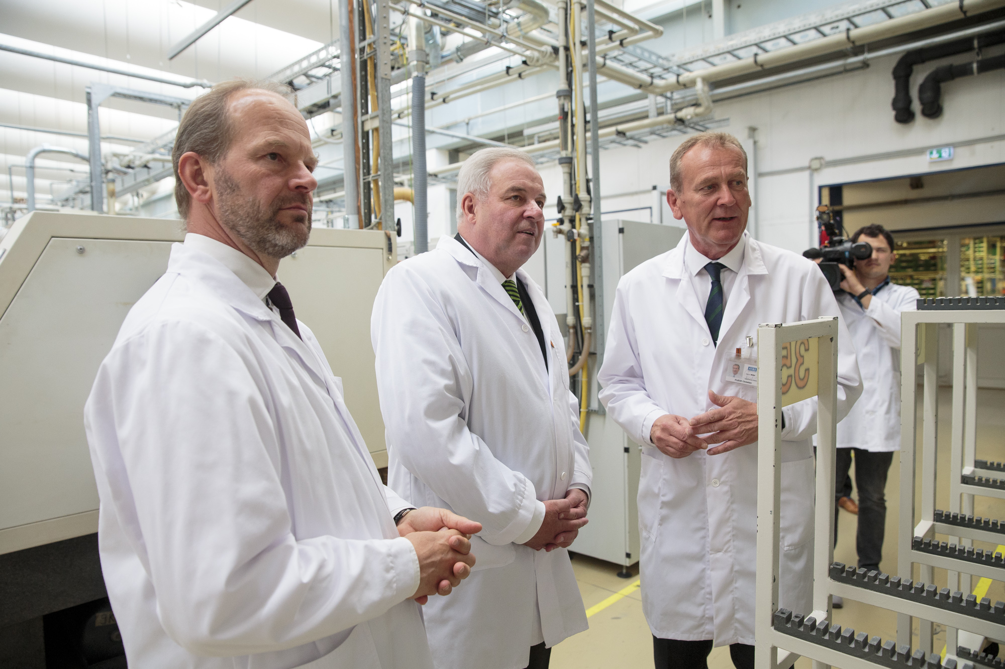 Werksbesichtigung bei AT&S Fehring - Kommunikation - Land Steiermark