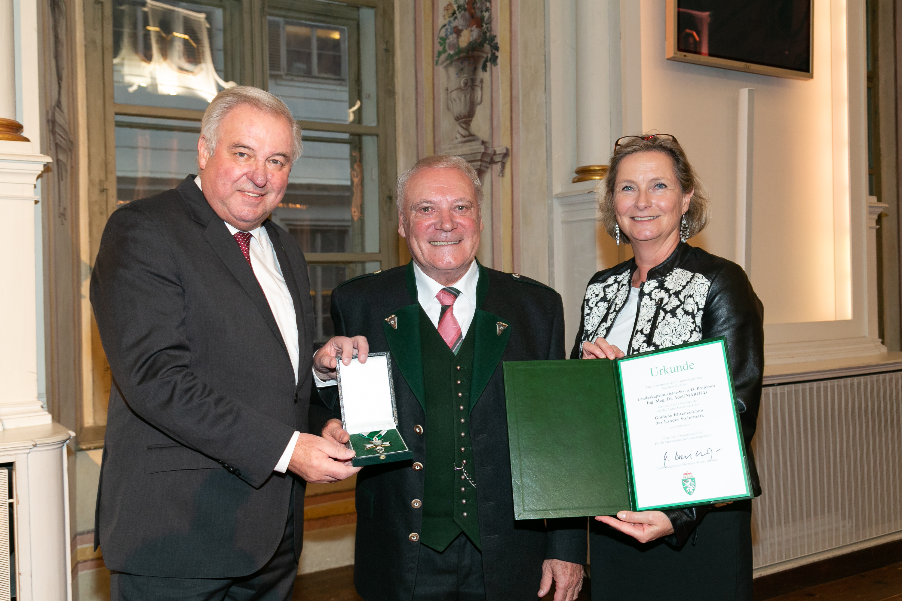 Goldene Ehrenzeichen des Landes Steiermark verliehen - Kommunikation ...