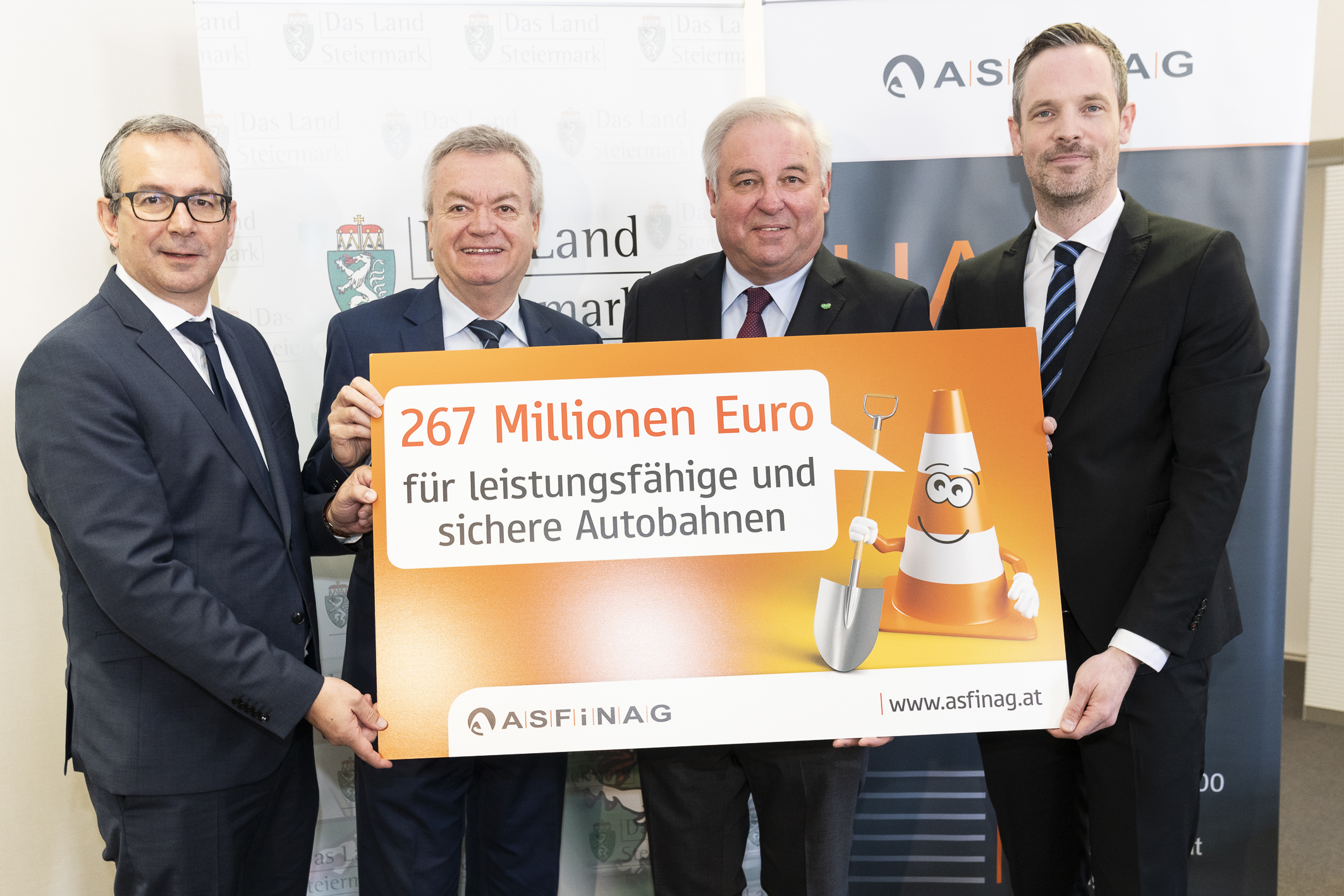 Asfinag investiert in der Steiermark 267 Millionen Euro - Kommunikation ...