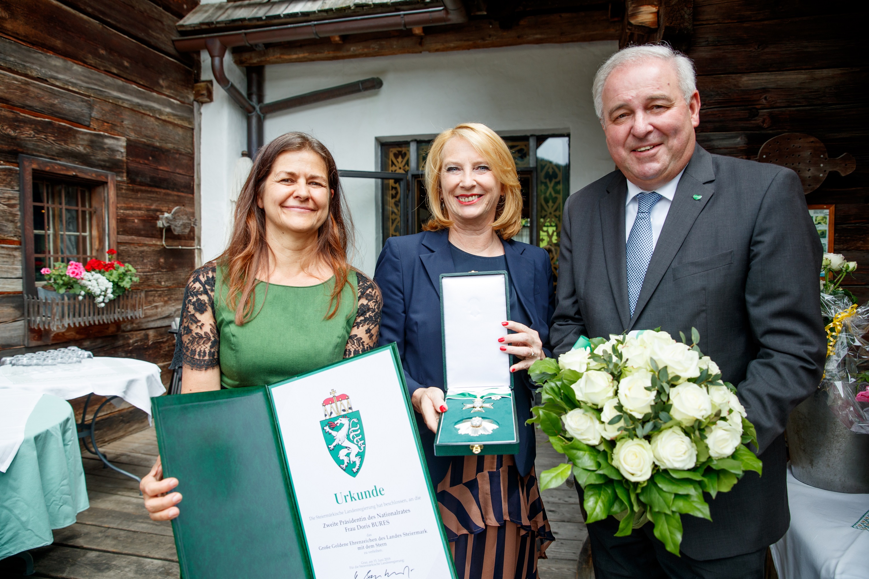 Hohe Landesauszeichnung für 2. Nationalratspräsidentin Doris Bures ...