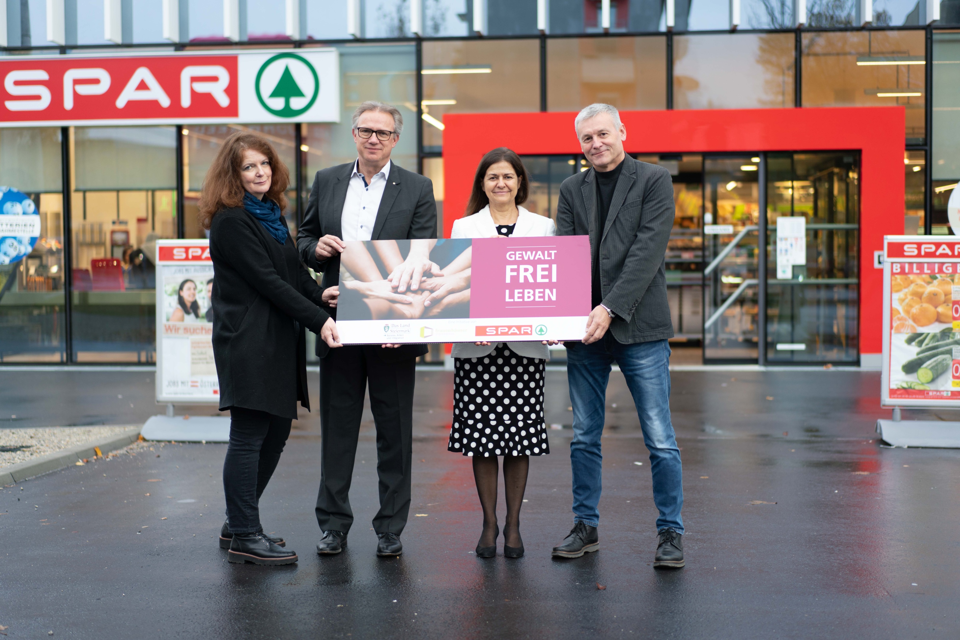 Informationen für Betroffene von Gewalt am SPAR-Kassabon in der ...
