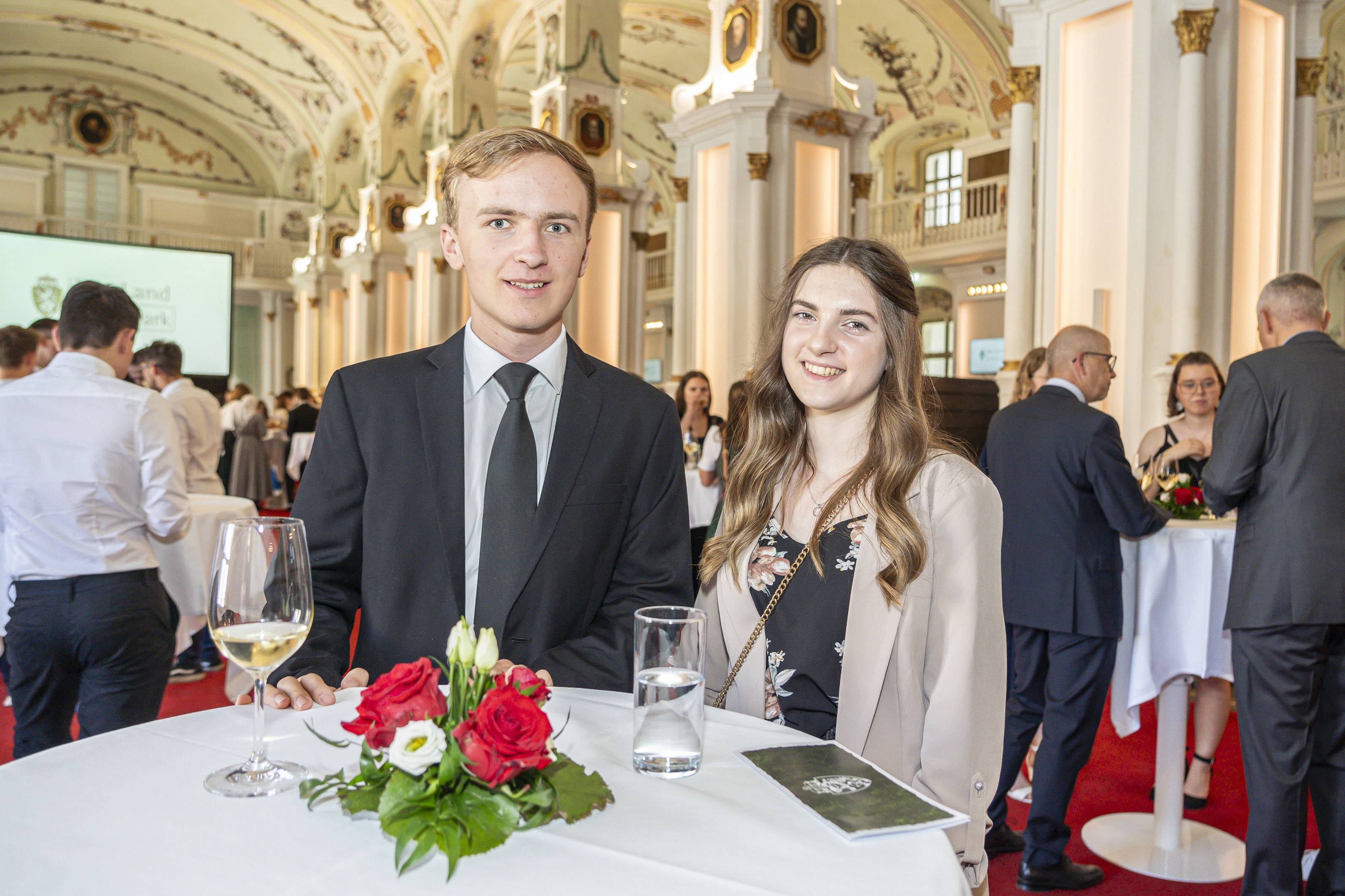 Empfang für ausgezeichnete Maturantinnen und Maturanten 2023 - Kommunikation - Land Steiermark