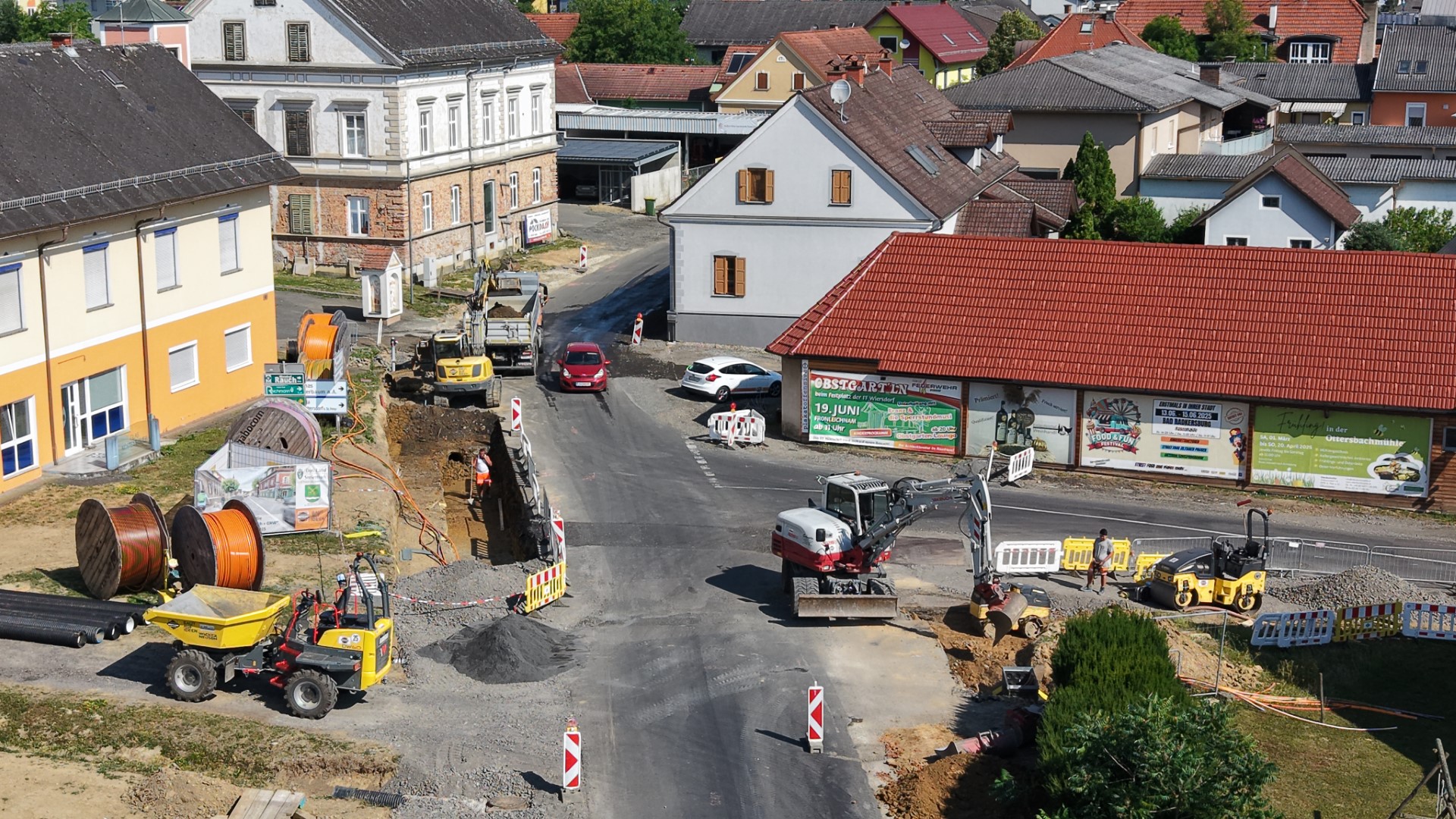 Bis Freitag Totalsperre der L 203 in St. Peter am Ottersbach ...
